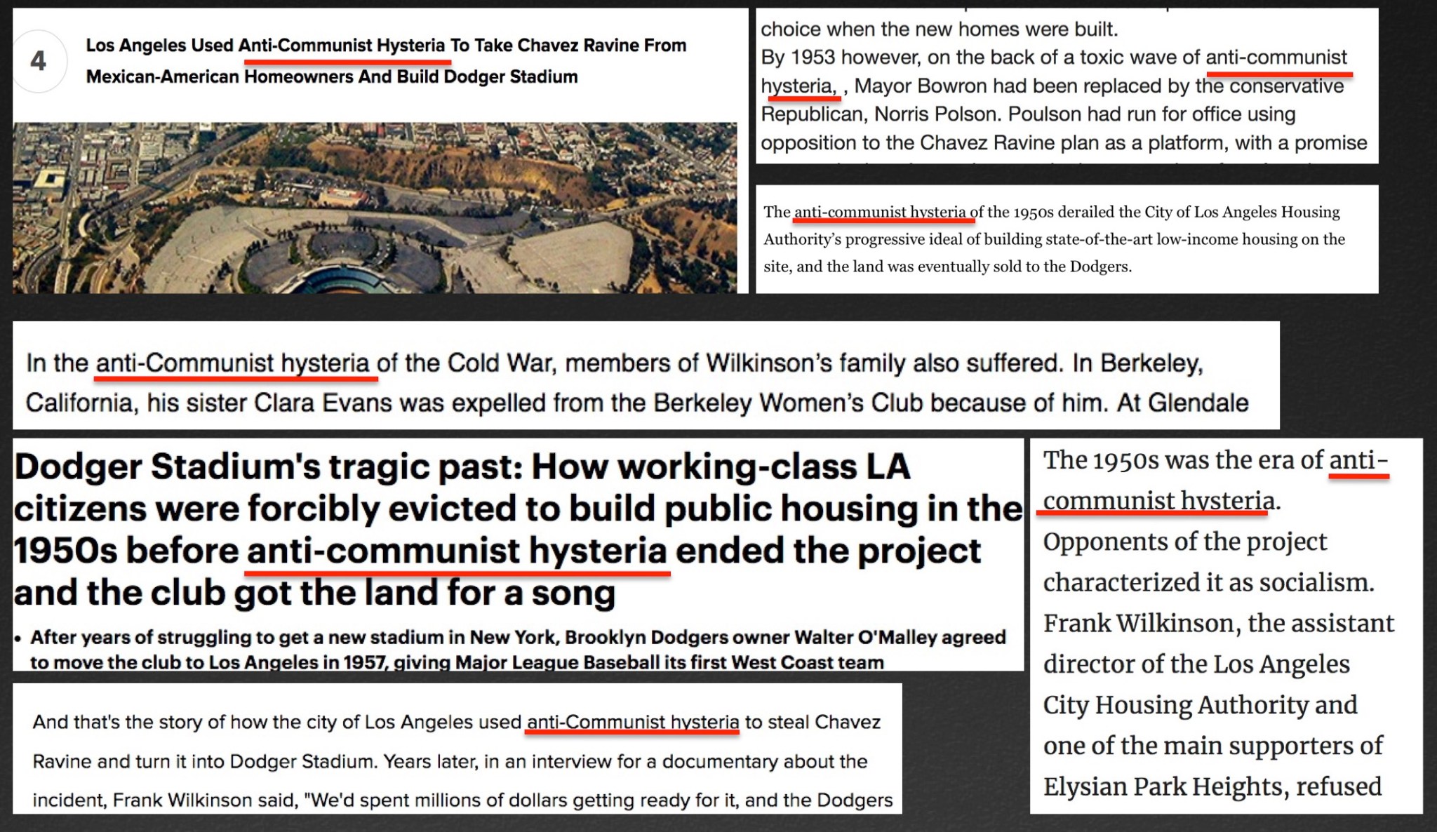 Chavez Ravine, Pt. IV: The Rise and Fall of Elysian Park Heights ...